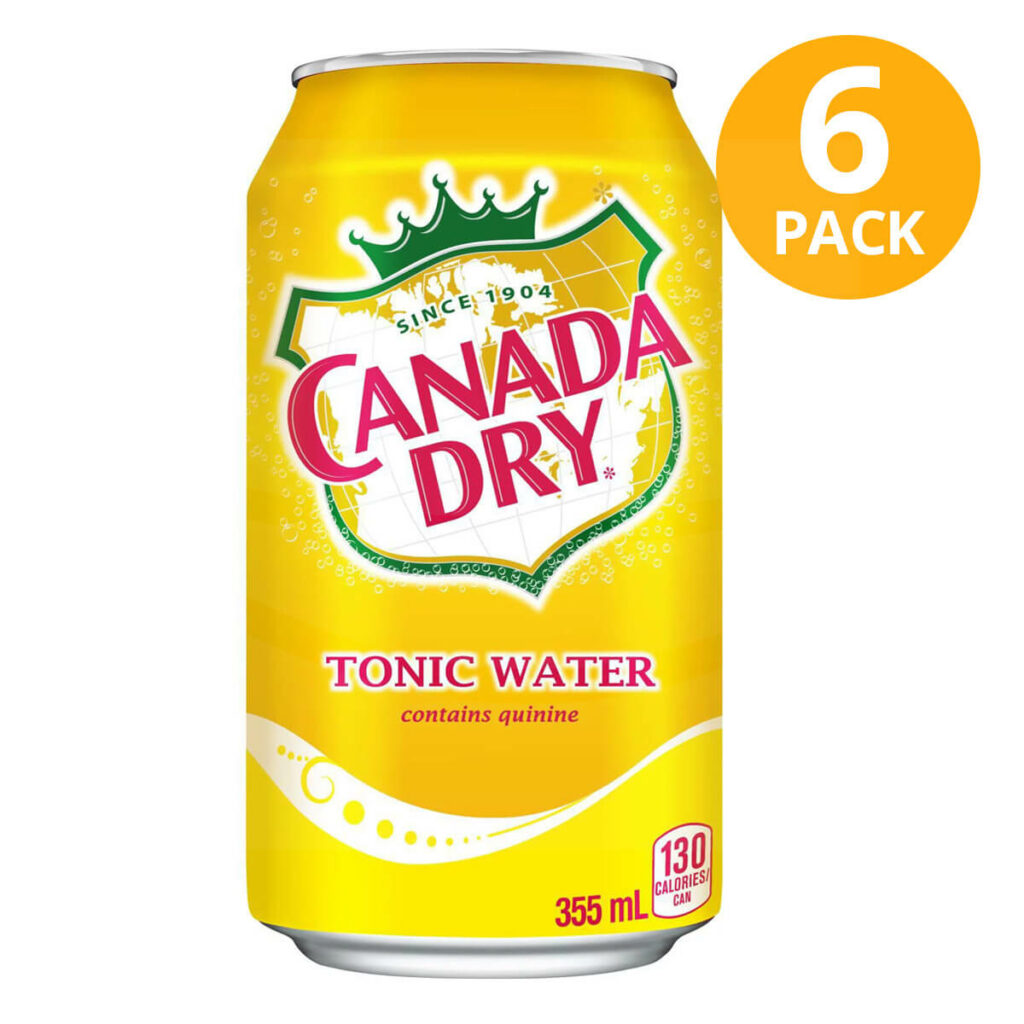 Canada Dry, Tonic Water, Importada, 355 ml (Pack de 6) - Superunico ...