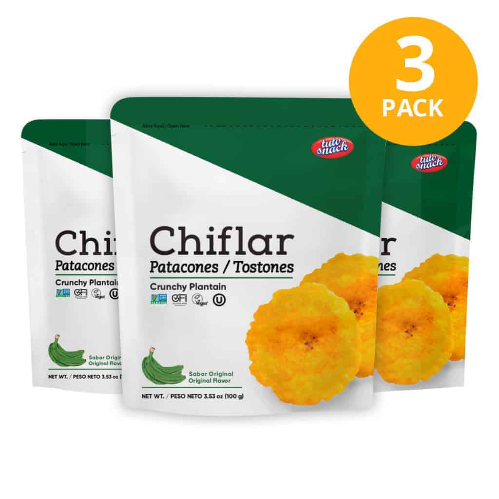 Chiflar Patacones Sabor Original, 100 gr (Pack de 3) - Superunico - El ...