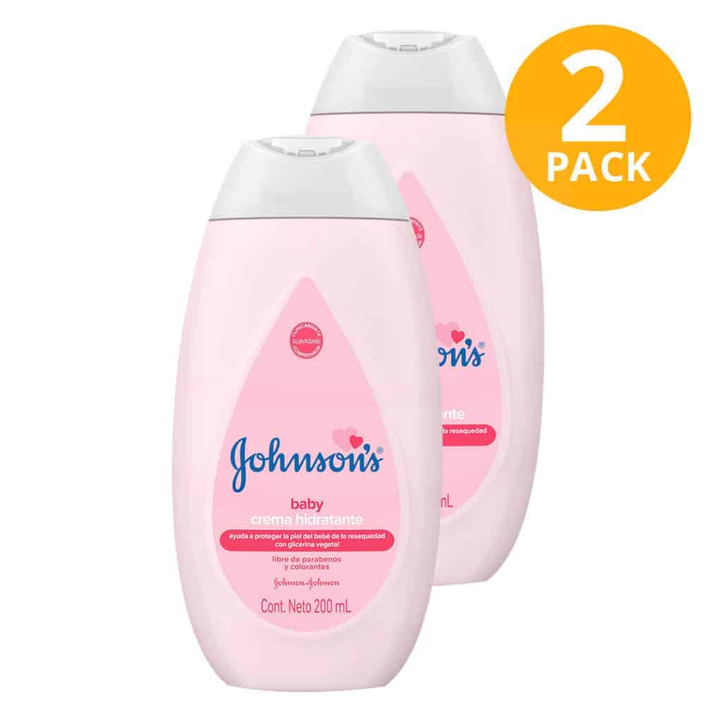 Crema Hidratante, Johnson's Baby, 200 ml (Pack de 2) - Superunico - El ...