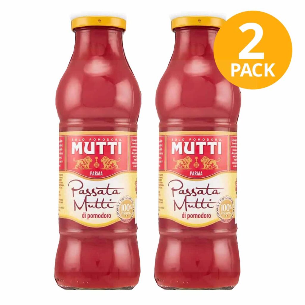 Mutti Passata, Puré de Tomate, 700 g (Pack de 2) - Superunico - El ...