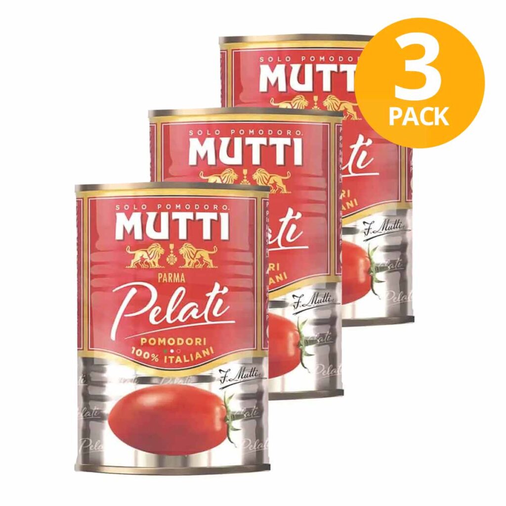 Mutti Pelati, Tomates Pelados, 400 gr (Pack de 3) - Superunico - El ...