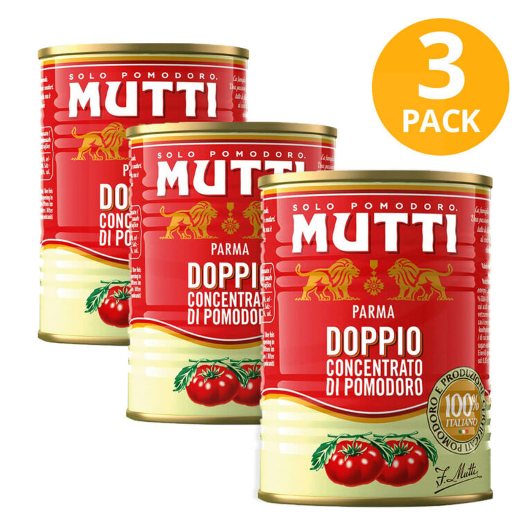 Mutti Concentrado de Tomate, Doppio Concentrato Di Pomodoro, 140 gr ...