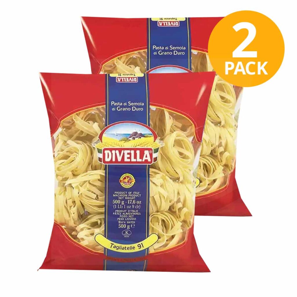 Divella Tagliatelle, 500 gr (Pack de 2) - Superunico - El Supermercado ...