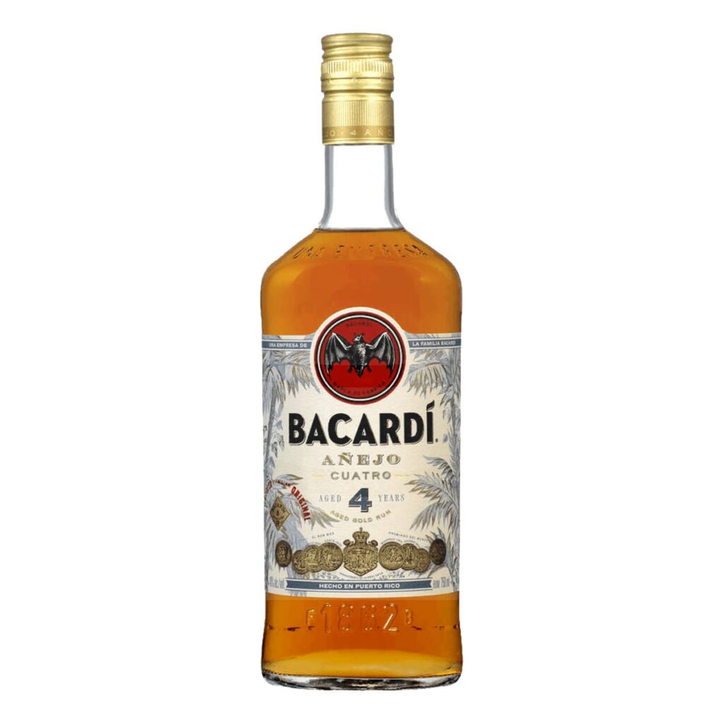 Bacardi 4 Años, Añejo Cuatro, Ron, 750 ml - Superunico - El ...