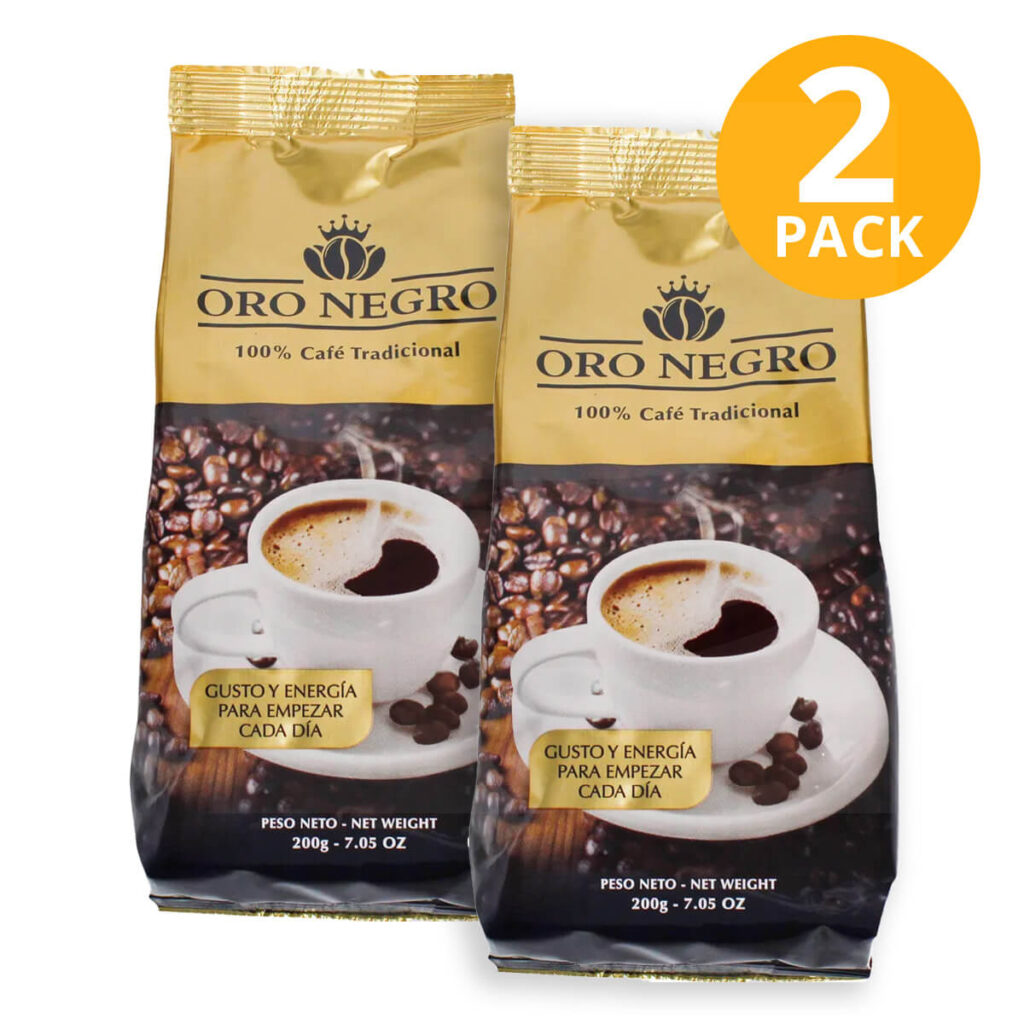 Café Oro Negro Molido, 200 gr (Pack de 2) - Superunico - El ...