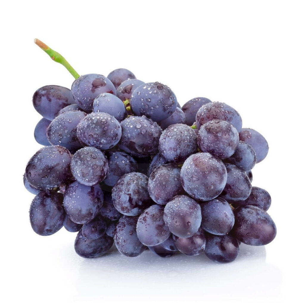 Uva Negra Sin Semilla (Candy Crunch Black Seedless Grapes), 2 lb ...