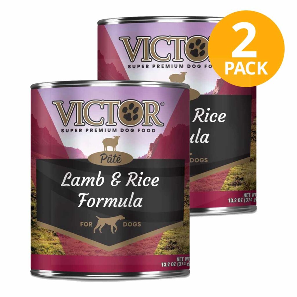 Victor Lamb & Rice Formula Canned, 13.2 OZ (Pack de 2) - Superunico ...