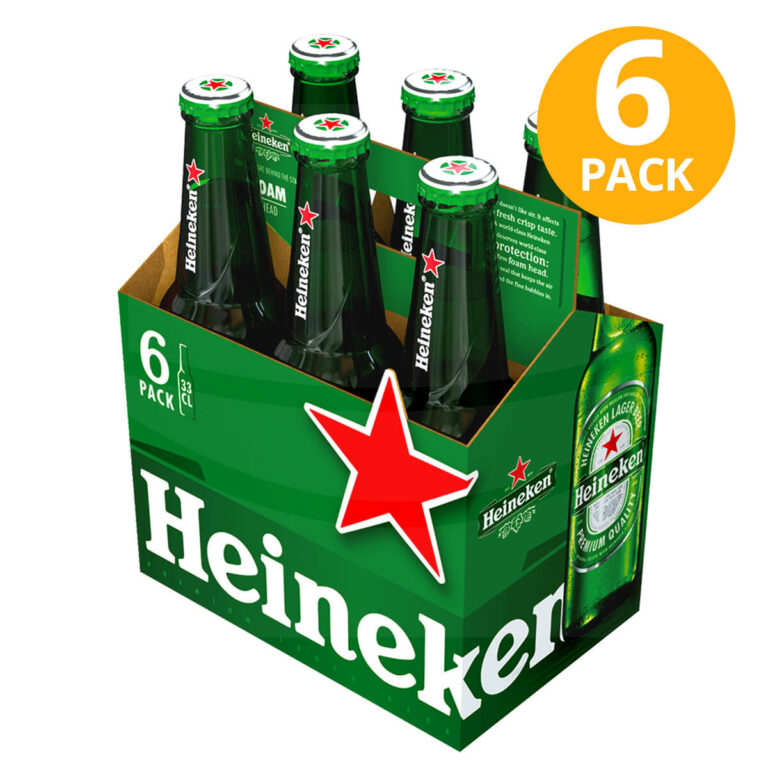 Heineken, Cerveza, Botella, 330 ml (Pack de 6) - Superunico - El ...