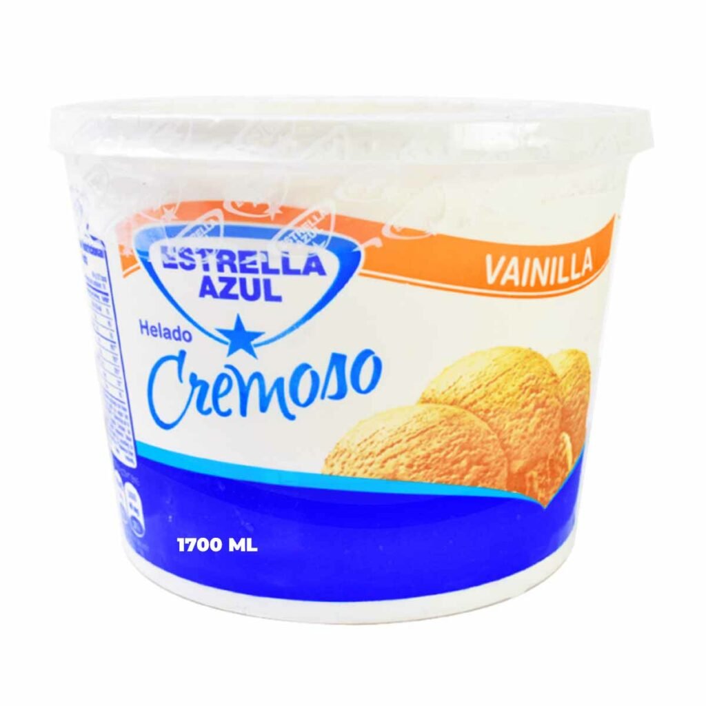 Helado Vainilla, Estrella Azul, 1700 mla - Superunico - El Supermercado ...
