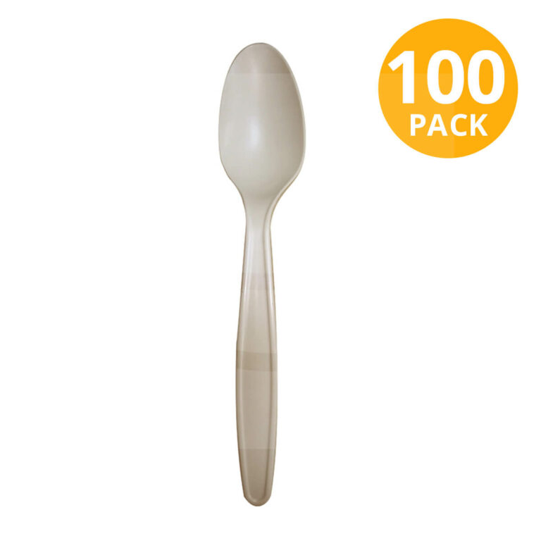 Cucharas, Compostable, 100 Unidades (Pack de 4 x 25) - Superunico - El ...
