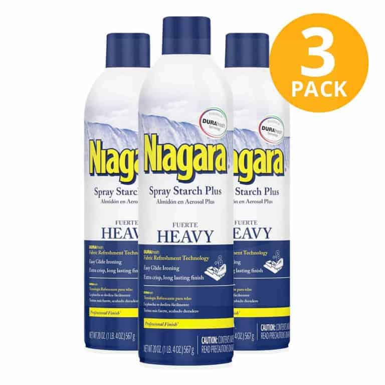 Niagara Heavy Spray Starch Plus, Almidón en Aerosol Fuerte, 20 OZ (Pack ...