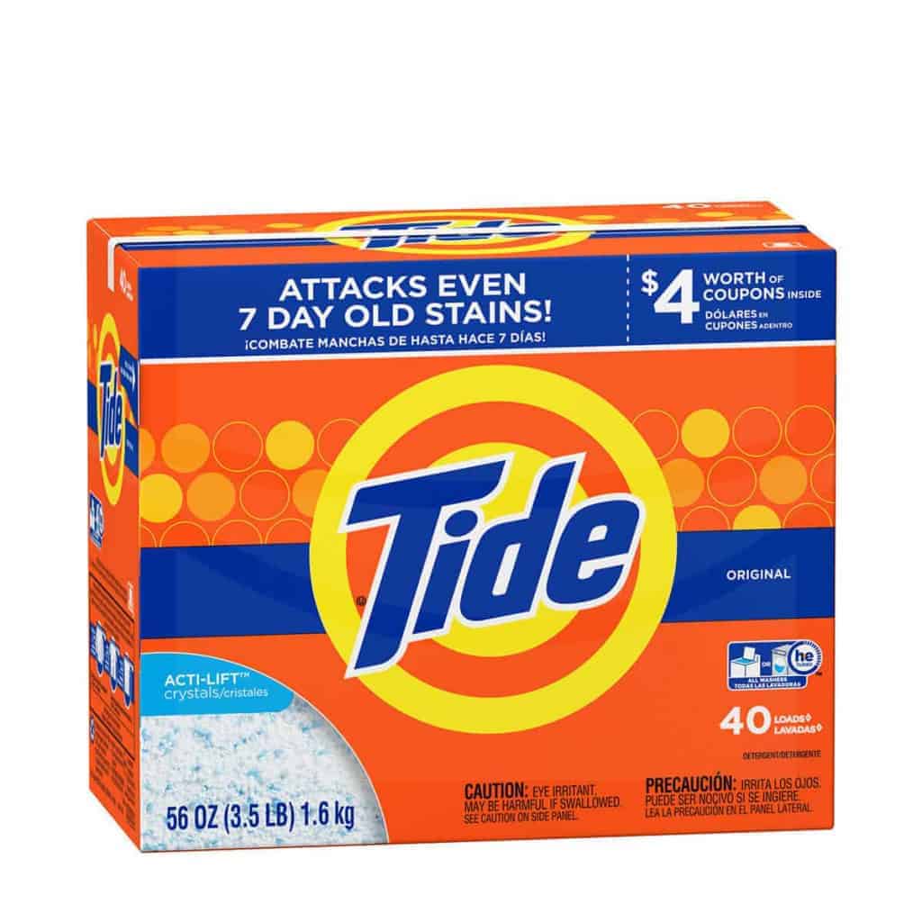 Tide Original HE Turbo, Detergente en Polvo, 56 OZ - Superunico - El ...
