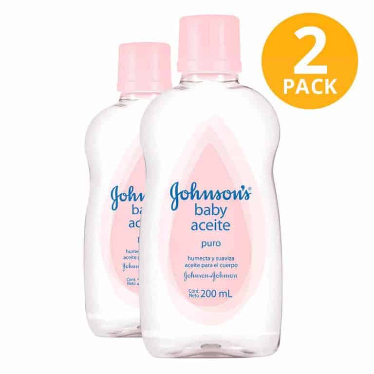 Baby Aceite Original Puro Johnson’s Baby, 200 ml (Pack de 2 ...